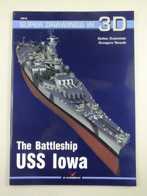 THE BATTLESHIP USS Iowa (Super Drawings in 3D 16016) £24.00 - PicClick UK