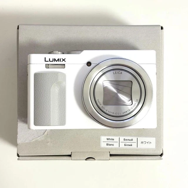 PANASONIC LUMIX DC-TZ99 White Compact Digital Camera Tested from Japan ...