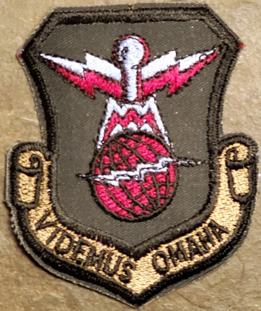 USAF 55TH STRATEGIC RECONNAISSANCE WING MILITARY PATCH SUBDUED BDU VTG ...