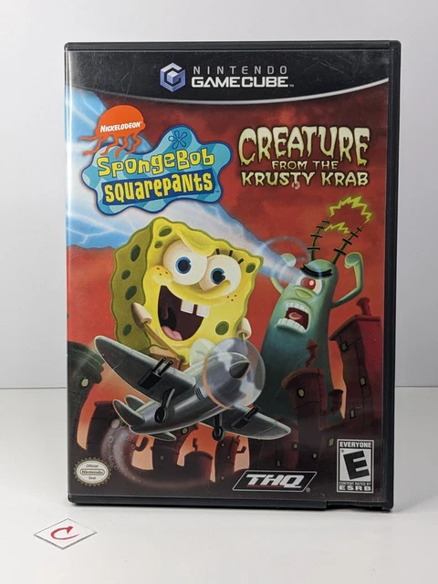 SPONGEBOB SQUAREPANTS: CREATURE from the Krusty Krab (Nintendo GameCube ...