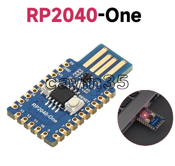 NEW RP2040-ONE RASPBERRY Pi Microcontroller Development Board python4MB ...