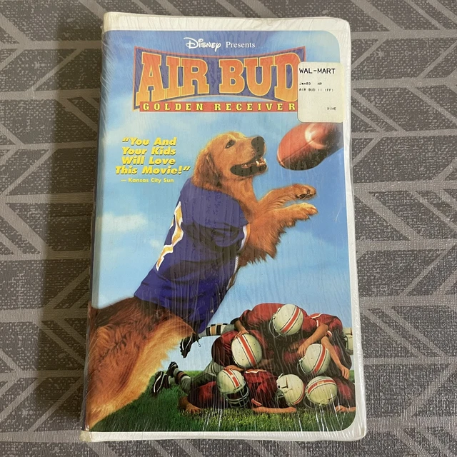 WALT DISNEY AIR Bud Golden Receiver VHS Video Tape Clamshell Case ...