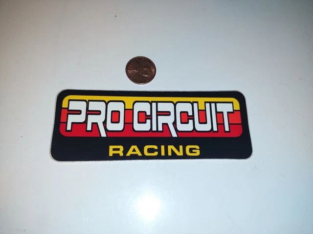 VINTAGE PRO CIRCUIT Sticker / Decal ORIGINAL racing OLD STOCK $3.98 ...