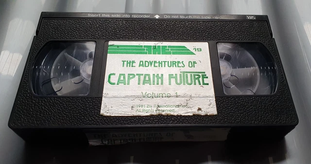 THE ADVENTURES OF CAPTAIN FUTURE VHS Home Video Productions PRE CERT ...