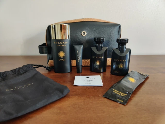 NEW 2023 EMIRATES First Class Cabin Gentlemen's Amenity Kit / Bulgari ...