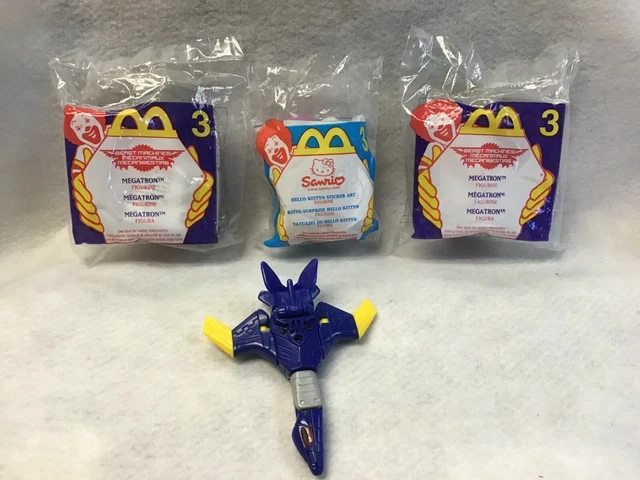 MCDONALD'S BEAST MACHINES/HELLO KITTY Happy Meal Toys Lot of 4 2000 £3. ...