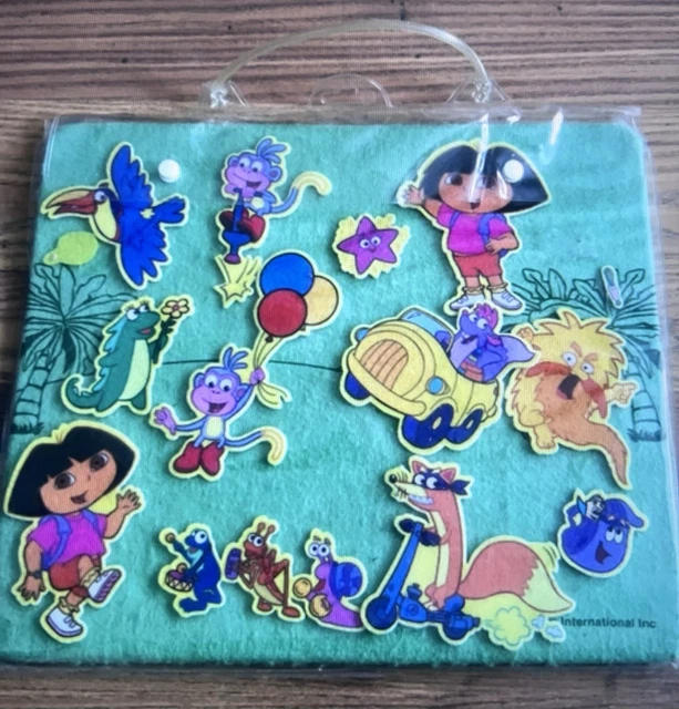 FELTASTIC DORA THE Explorer Viacom 2004 Creative Play Kids Babies Toy ...