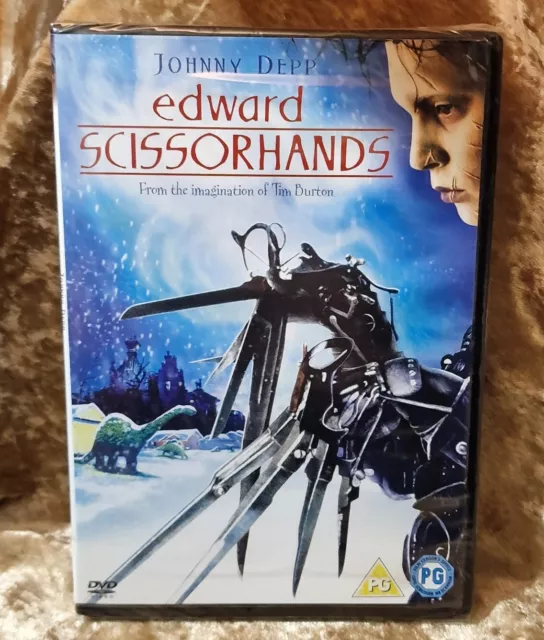EDWARD SCISSORHANDS TIM Burton Johnny Depp Winona Ryder Fox Uk Dvd New ...