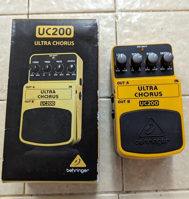 BEHRINGER UC200 ULTRA Chorus Guitar Pedal w/ box $29.99 - PicClick