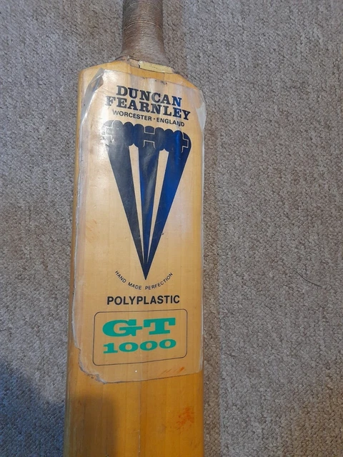 VINTAGE DUNCAN FEARNLEY GT1000 cricket bat used condition £21.00 ...