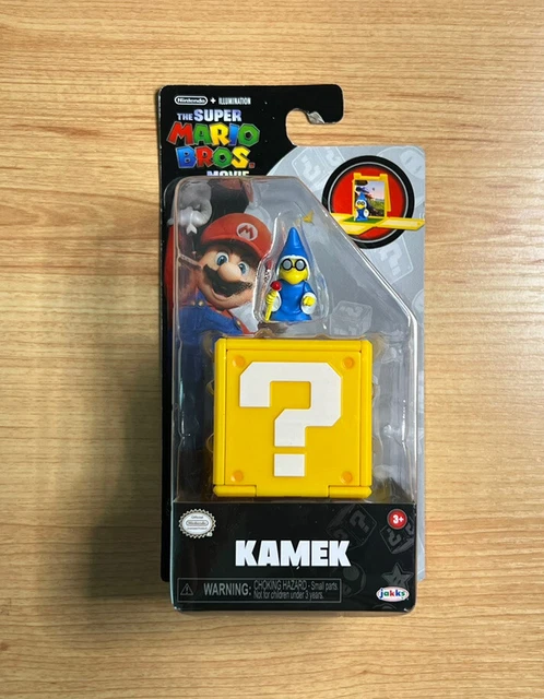 JAKKS PACIFIC SUPER Mario Bros Movie Mario 1.25 in Figure w/ Question ...