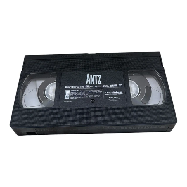 ANTZ (VHS 1999 Clamshell) Woody Allen, Sharon Stone, Gene Hackman ...