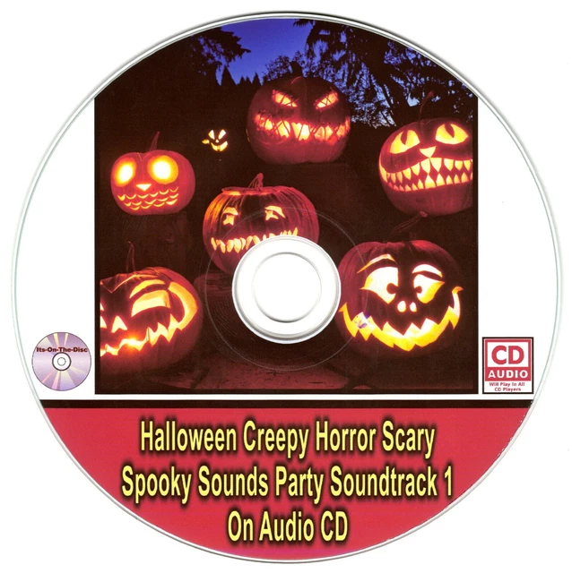 HALLOWEEN CREEPY HORROR Scary Spooky Sounds Party Soundtrack 1 On Audio ...