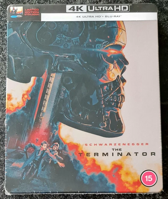 THE TERMINATOR 40TH Anniversary 4K Ultra HD Steelbook £39.99 - PicClick UK