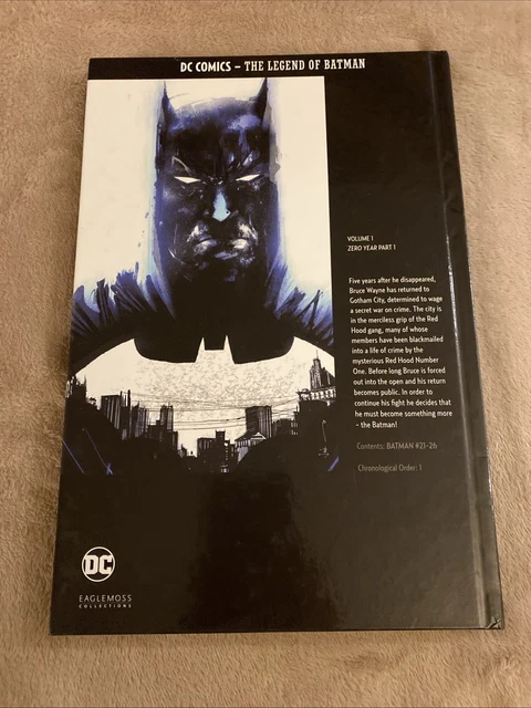DC COMICS - The Legend Of Batman - Eaglemoss - Zero Year Part 1 £6.95 ...