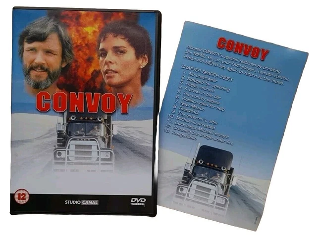 CONVOY DVD - Kris Kristofferson, Ali MacGraw 1978 Truck Comedy Road ...