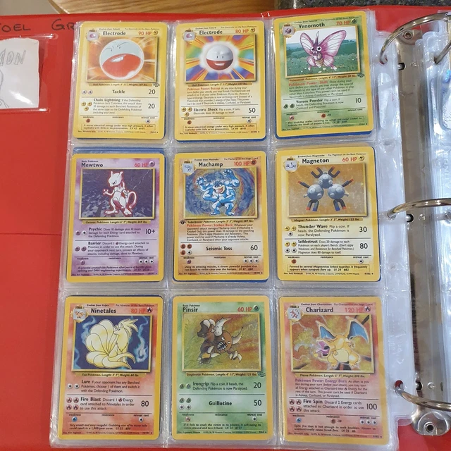 POKEMON BASE SET -including rare Charizard, Blastoise, 1999 Poketour ...