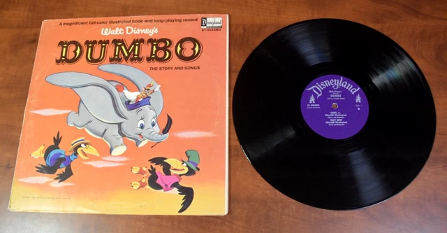 WALT DISNEY'S STORY And Songs From Dumbo (Vinyl LP, 1965, Disneyland ST ...