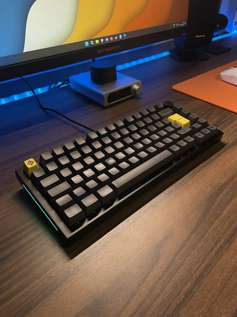 GLORIOUS GMMK PRO ISO Mechanical Keyboard Hot-Swappable, See ...