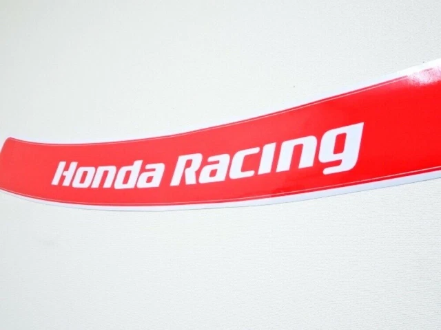 HONDA CIVIC EK9 EG6 EF9 HONDA Racing front white window sticker decal ...