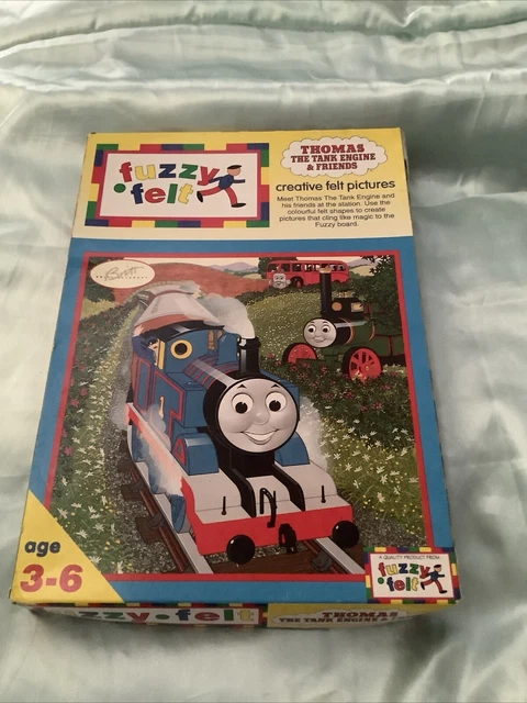 THOMAS THE TANK Engine Fuzzy Felt Pictures Britt 1995 - Rate Item Used ...