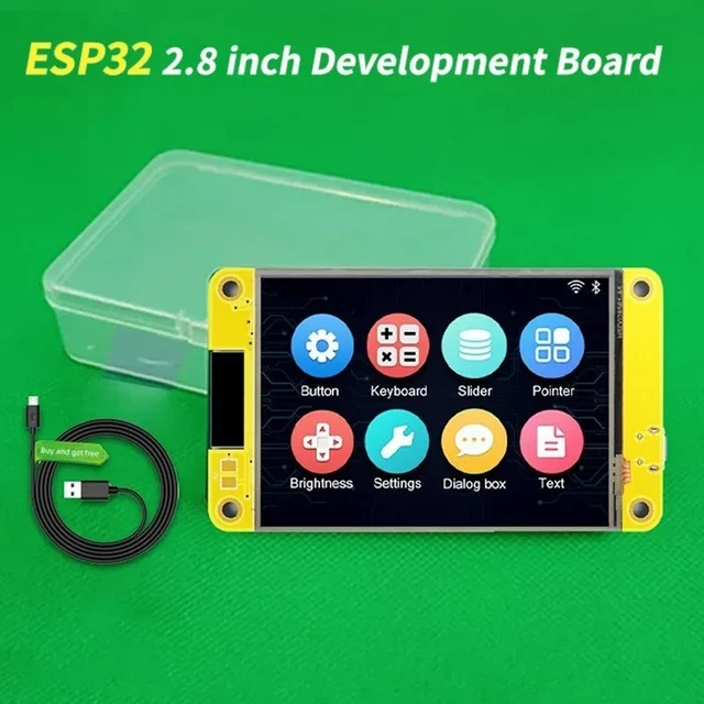 ESP32 DISPLAY TOUCH screen LVGL WIFI & Bluetooth Entwicklung Board 240 ...