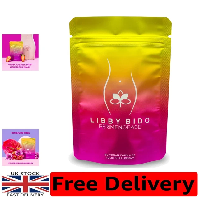 HORMONE BALANCE & Digestive Health: Libby Perimenopause Supplements ...