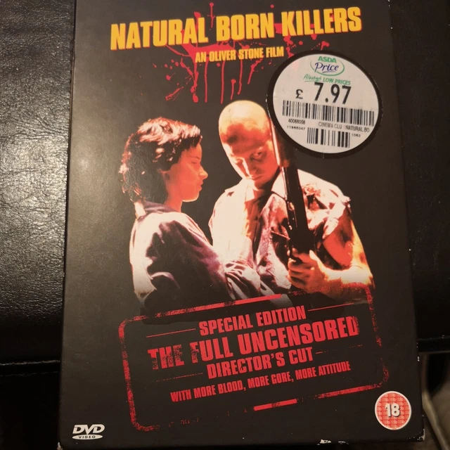 NATURAL BORN KILLERS DVD (Special Edition: The Full Uncensored Director ...