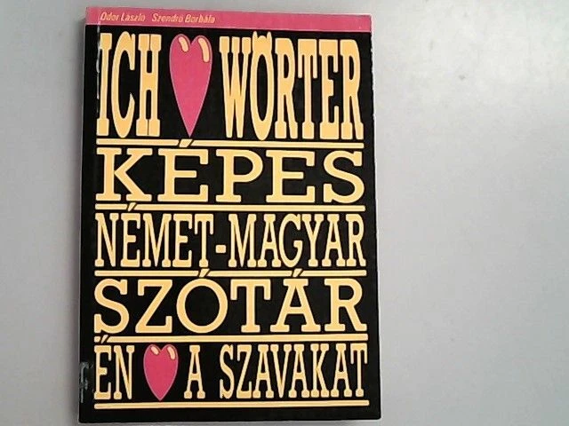 NEMET-MAGYAR MODSZERTANI TEMATIKUS kepes szotar. Deutsch-ungarisches ...