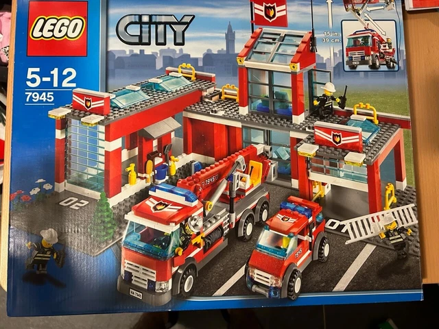 LEGO CITY 7945, Fire Station, new & sealed EUR 100,00 - PicClick FR