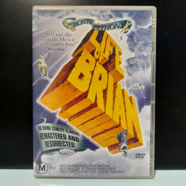 MONTY PYTHON'S LIFE of Brian (DVD, 1979) PAL R4 Combined Postage ...