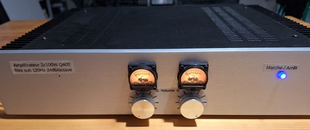 AMPLIFICATEUR HIFI CLONE Quad 405 DIY 2x120W EUR 265,00 - PicClick FR