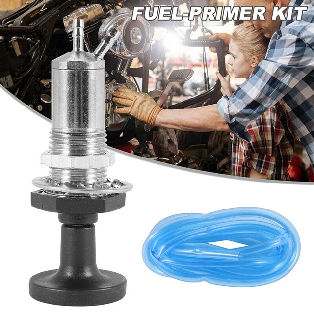 MOTORBIKES PLUNGER PUMP Fuel-Primer Kit for Snowmobile/ATV Fits for ...