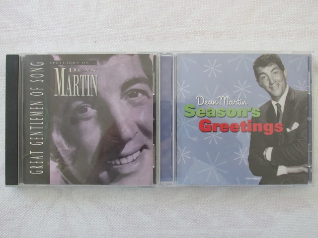 2 CD DE DEAN MARTIN - 'Great Gentlemen of Song' & 'Season's Greetings ...