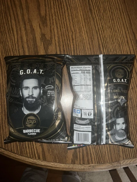 LAYS POTATO CHIP Lionel Messi G.O.A.T. Limited Edition Bag Exclusive ...