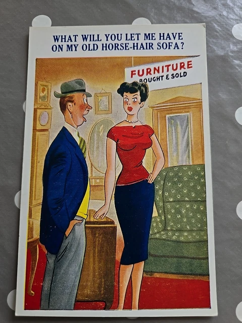 Vintage Saucy Seaside Comic Postcard Sunshine Comic Series No 5786 £099 Picclick Uk