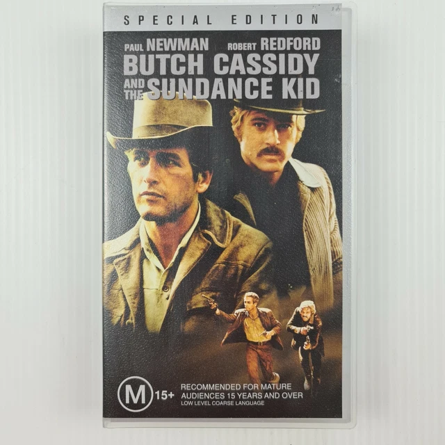 BUTCH CASSIDY AND the Sundance Kid VHS - Paul Newman - TRACKED POST $5. ...