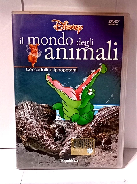 DISNEY IL MONDO Degli Animali Coccodrilli e Ippopotami DVD 6 Editorial ...
