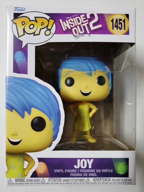 FUNKO POP DISNEY Pixar Inside Out 2 #1451 Joy Brand NEW IN STOCK $14.99 ...