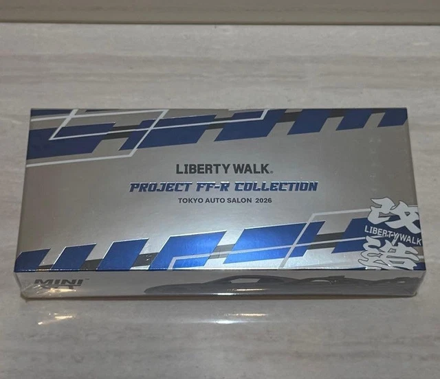 MINI GT LIBERTY Walk Tokyo Auto Salon 2026 Limited BOX Nissan GT-R R35 ...