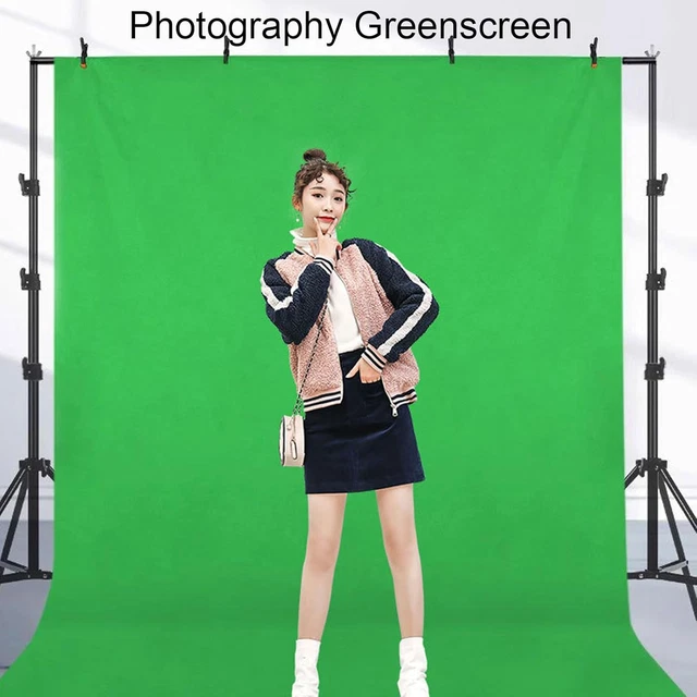 GREEN SCREEN BACKDROP 3X2.5M, Green Screen Backdrop for Photography ...