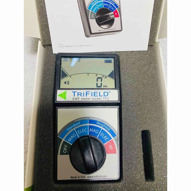 TRIFIELD METER TF2 Digital EMF Meter for Magnetic, Electric & Radio ...