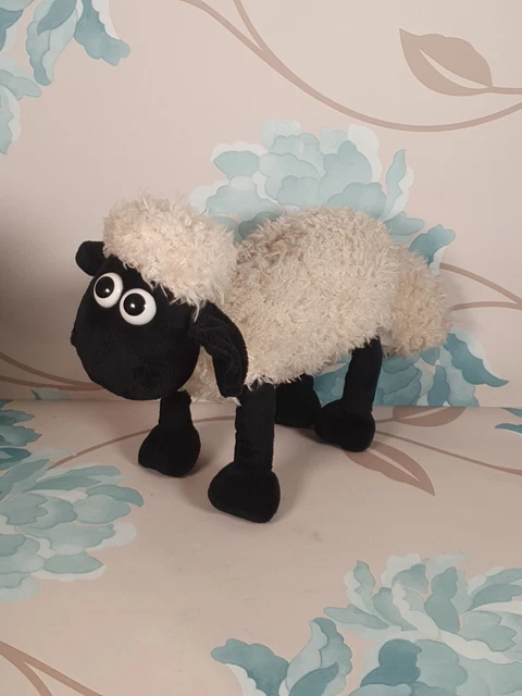 SHAUN THE SHEEP Nodding Toy With Sound 2007 Golden Bear (tail shakes) £ ...