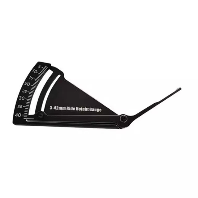 ALUMINUM RC CAR Ride Height Gauge 3-42mm RC Car Tool Chassis Adjustment ...