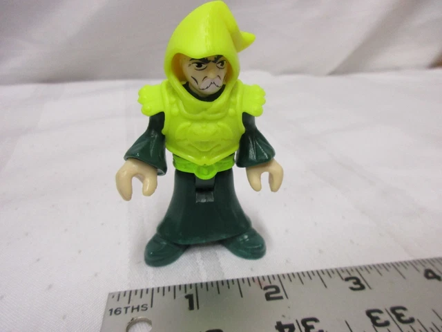 FISHER PRICE IMAGINEXT Wizard Tower Castle old man sorcerer with hood ...