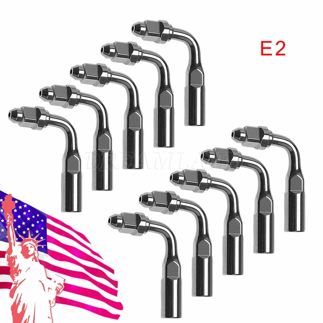 10 ENDOCHUCK 95° E2 File Adapter Ultrasonic Scaler Insert Tip for ...