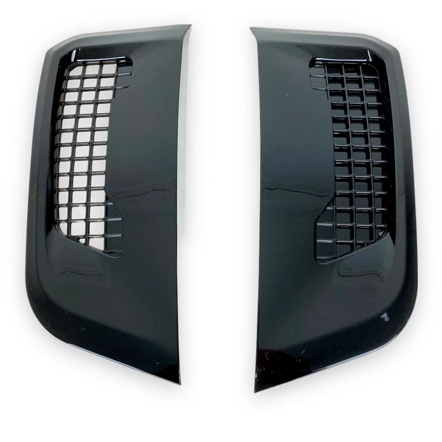 LAND ROVER DEFENDER Side Vents Gloss Black Wing Grilles 2020 onwards 90 ...
