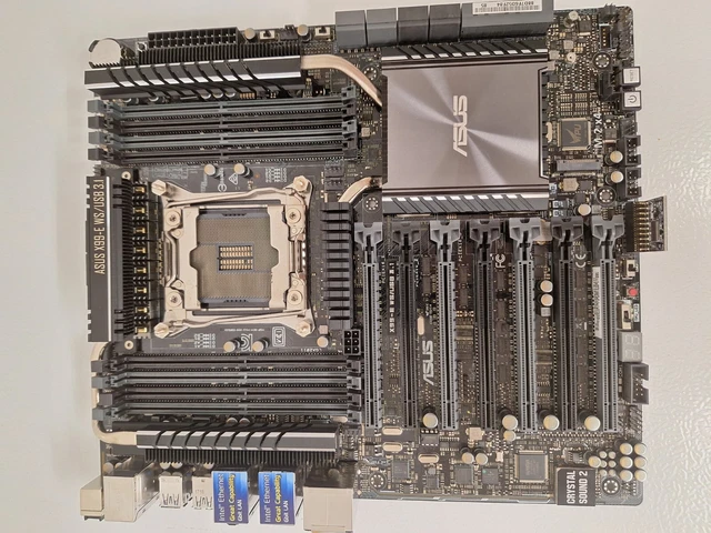 ASUS X99-E WS/USB 3.1 Motherboard LGA 2011-3 Workstation + I/O SHIELD ...