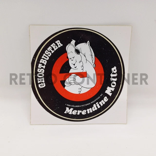 ADESIVO VINTAGE STICKER Aufkleber 80's - Ghostbusters Motta Merendine ...