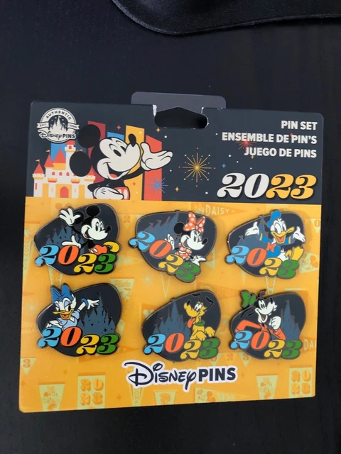 Disney Mickey Mouse And Friends 2023 Pins Booster Set 6 Pins £27 84